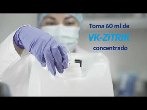 VK Zitrik Desinfectante Organico Concentrado: Aprende a Diluirlo. - YouTube