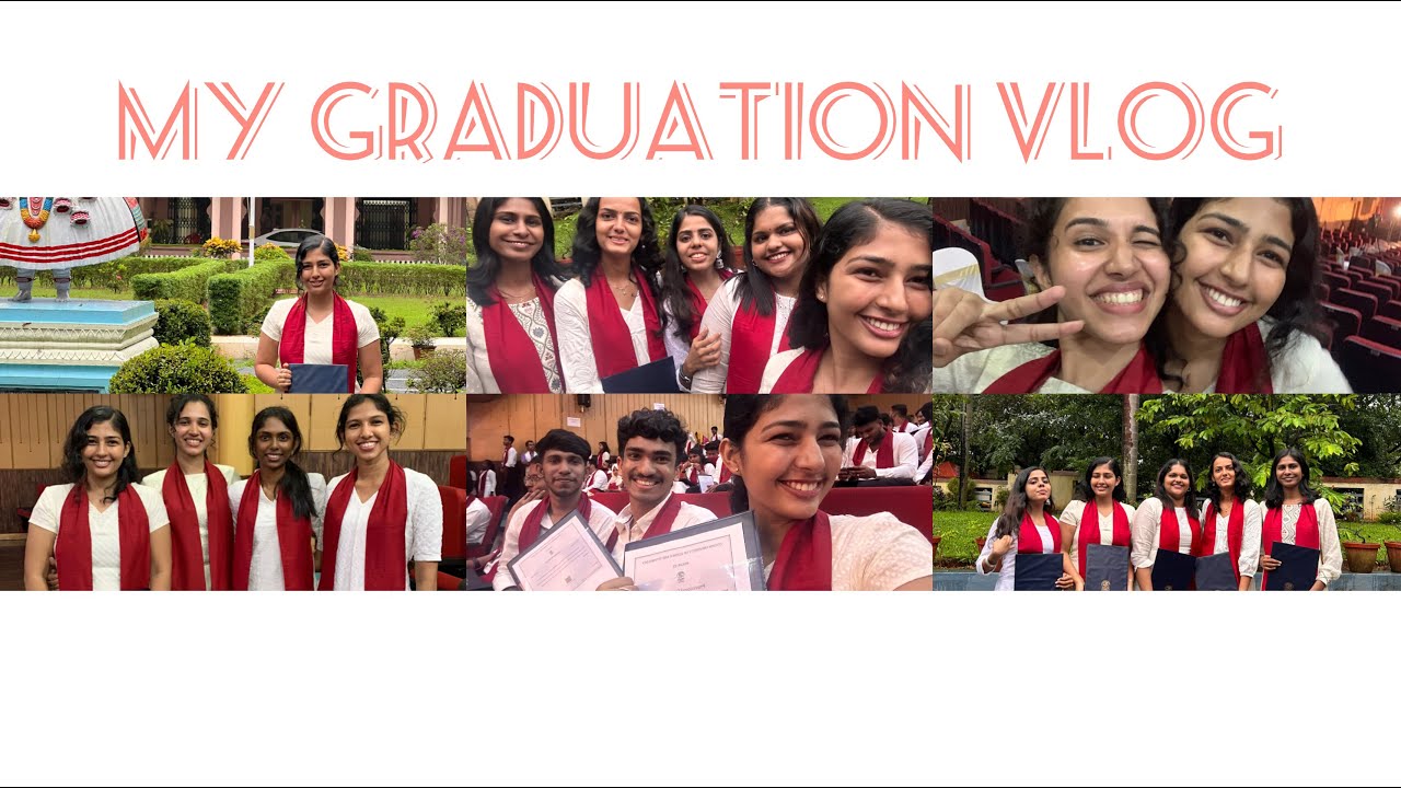 GRADUATION VLOG | CUSAT 2024 BATCH - YouTube