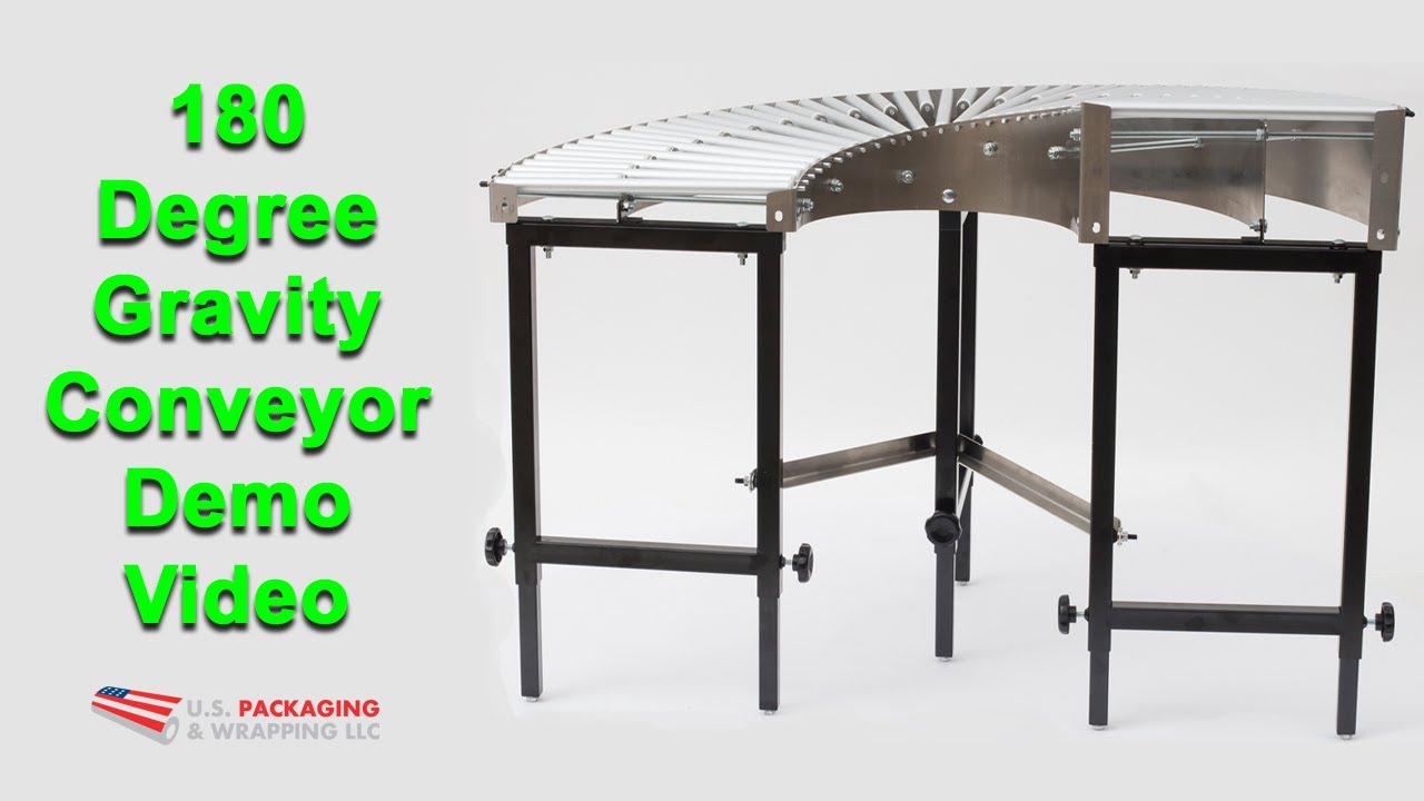 180 Degree Conveyor Demo Video - YouTube