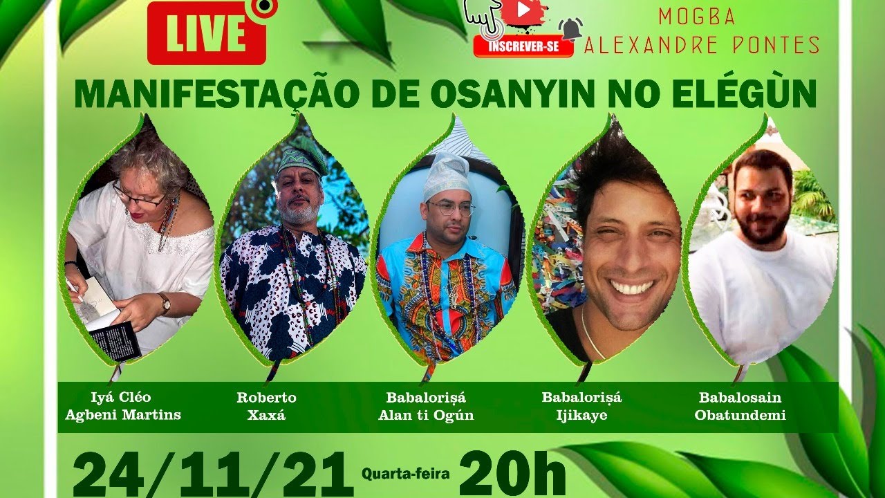 MANIFESTAÇÃO DE OSANYIN NO ELÉGÙN #orixás #ossanhe - YouTube
