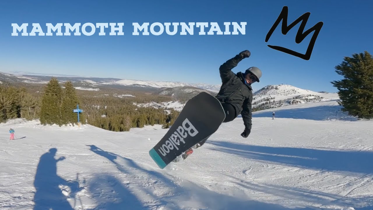 Mammoth Mountain Snowboarding | Mid December - YouTube
