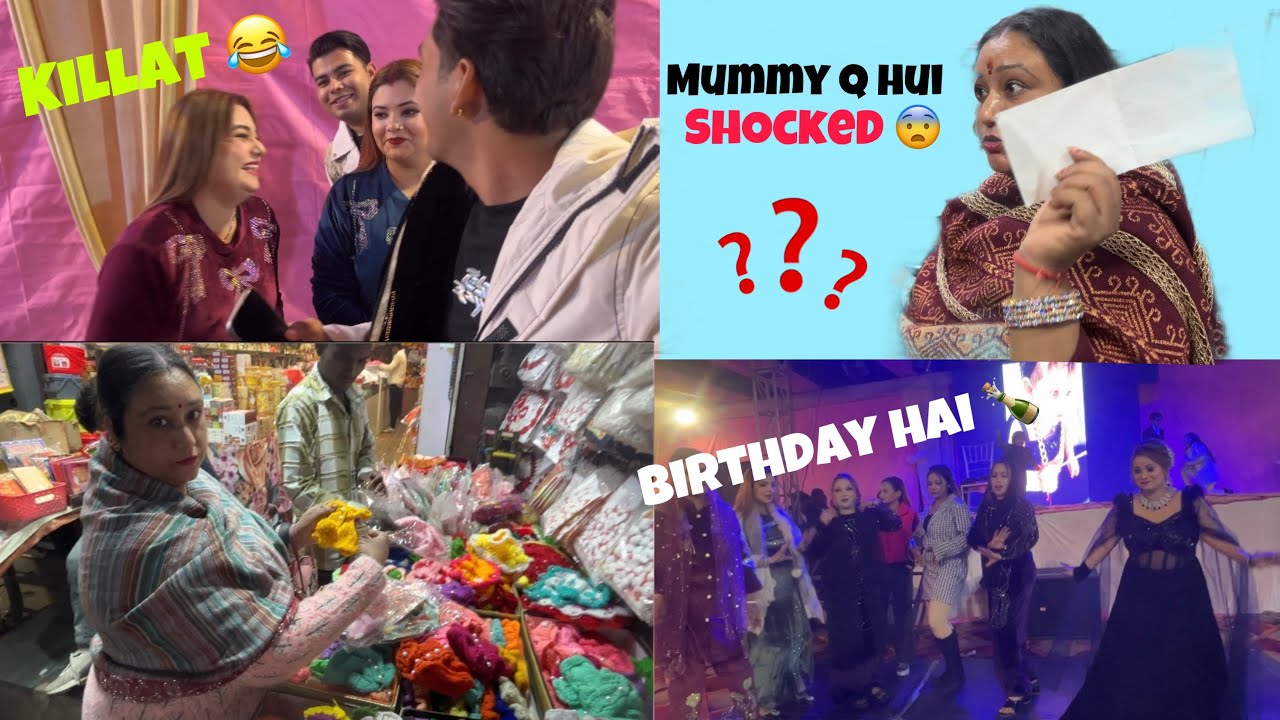Birthday celebration/shopping kb hogi khtm - YouTube