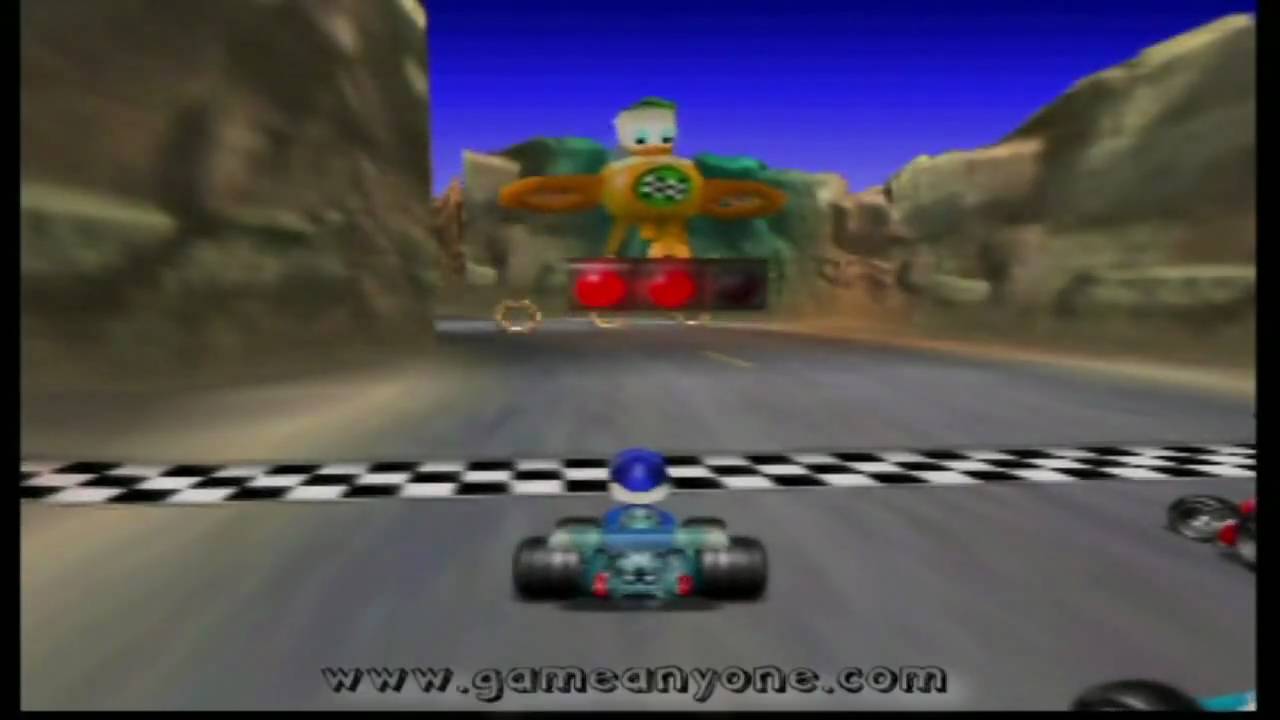 Mickey's Speedway USA [N64 - HD] - Frantic Finale - YouTube