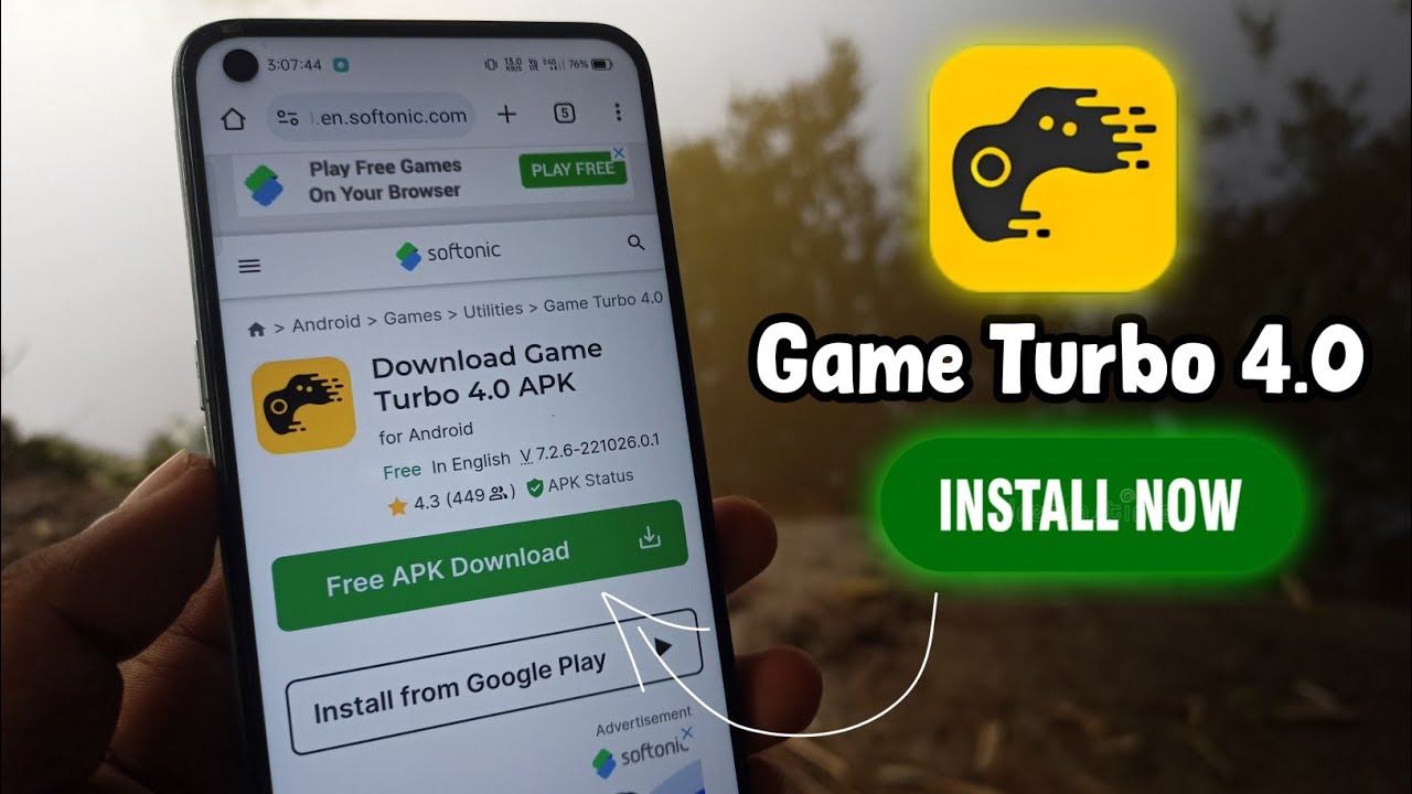 How To Install Game Turbo 4.0 APK | Game Turbo 4.0 APK - YouTube