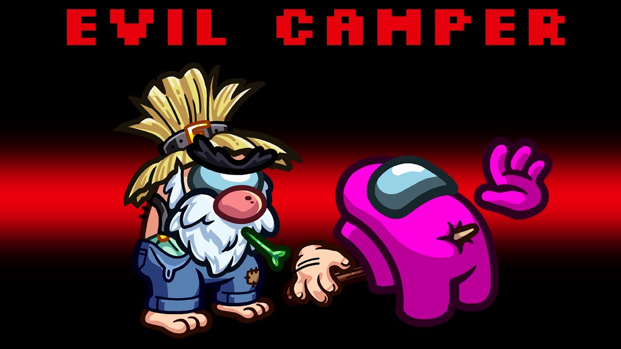 EVIL CAMP KILLER in Among Us - YouTube