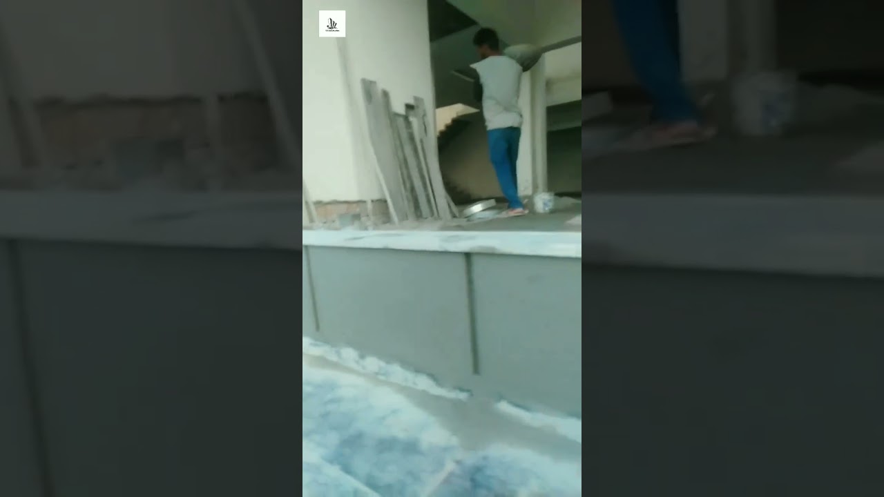 The Amazing Wall Plaster Design With Unique Grooves #plaster - YouTube
