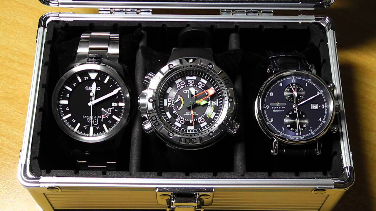 Seiko Landmaster SBDB005,Citizen Promaster BN2021 03E & Zeppelin ...