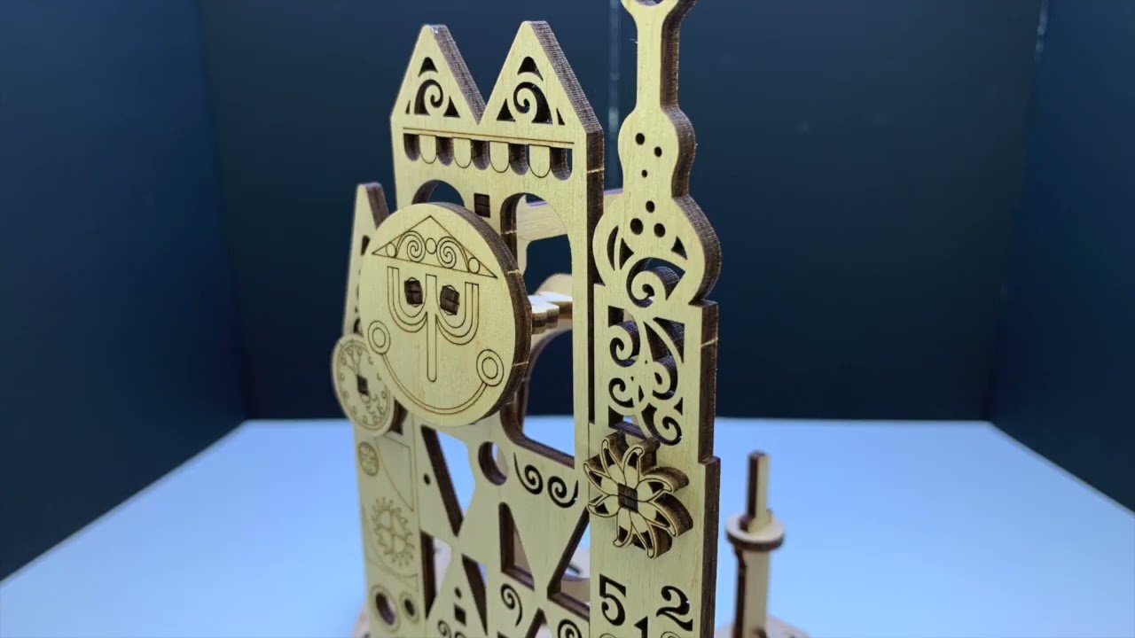 Building It's a Small World HD 720p - YouTube