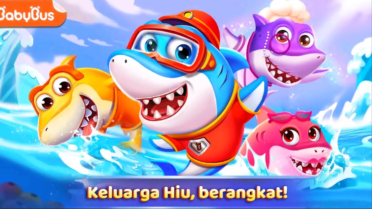 KELUARGA HIU, HIU PENYELAMAT, BABY BUS INDONESIA - YouTube