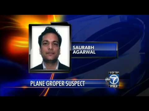 Man accused of groping woman on flight