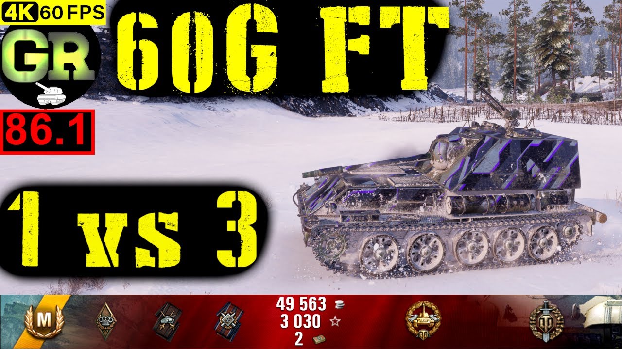 World of Tanks 60G FT WoT Replay - 7 Kills 2.6K DMG(Patch 1.5.0) - YouTube