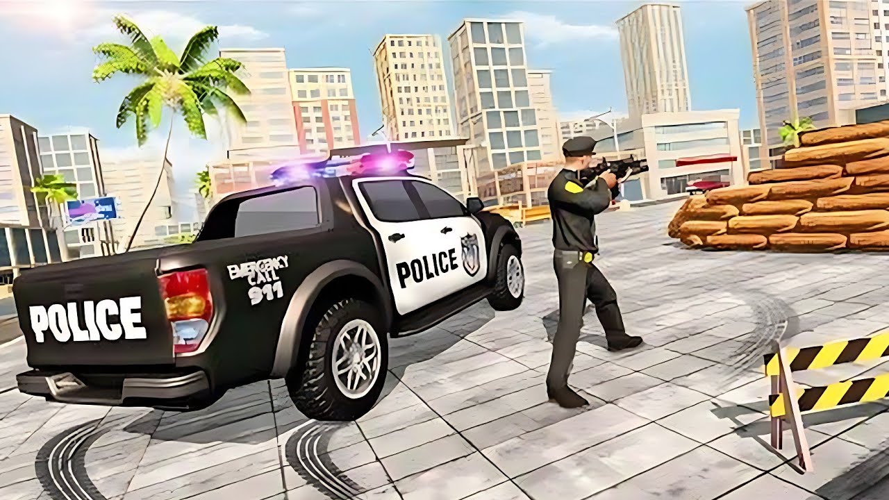 #policecar police car chase 🎯 cop car 🚨 police simulator 🔥 police siren ...