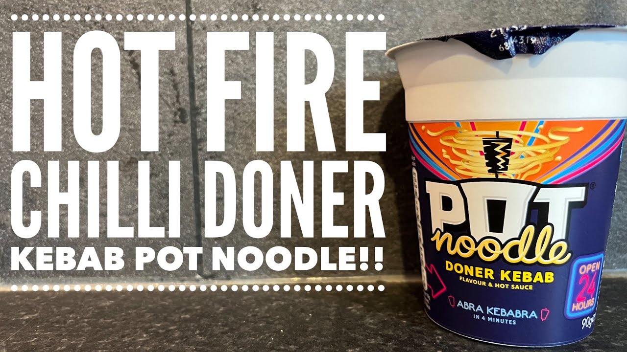 Pot Noodle Doner Kebab Review | Doner Kebab Pot Noodle Review - YouTube