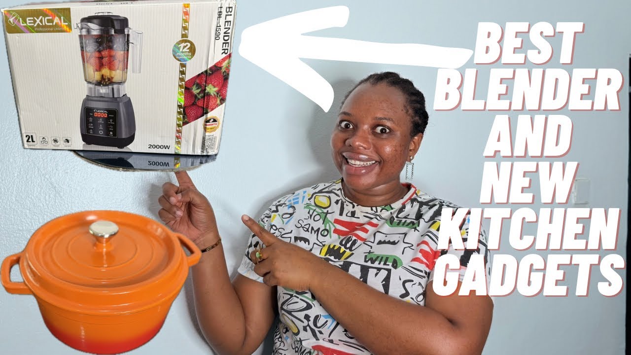 UNBOXING THE STRONGEST BLENDER| CAST IRON POTS| NEW KITCHEN ESSENTIALS ...