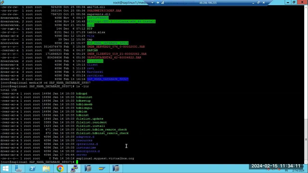 SAP HANA 2.0 UPGRADE FROM SPS06 to SPS07 - YouTube