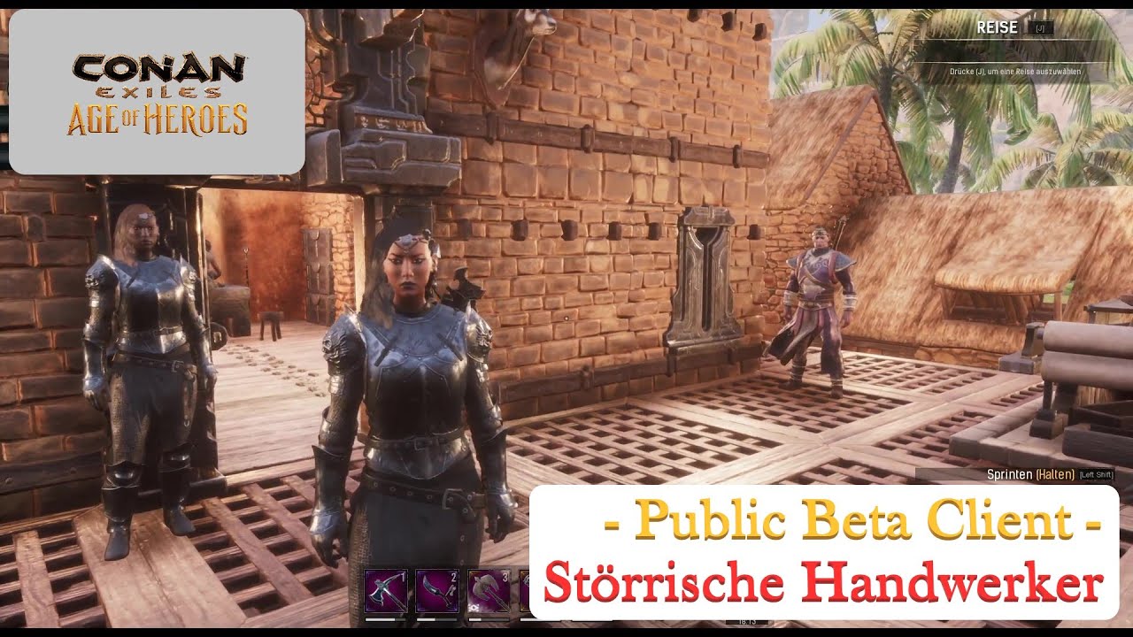 Conan Exiles - Age Of Heroes - Kapitel 1 - Public Beta Client ...