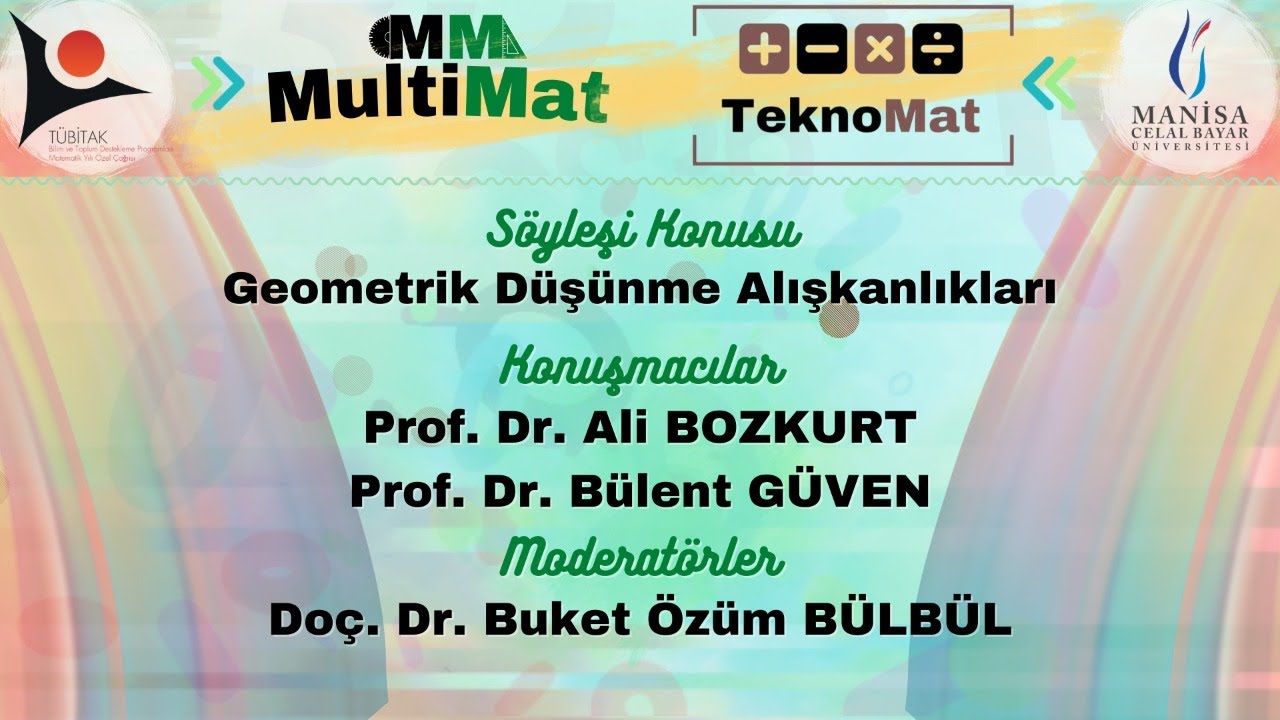 MultiMat Matematik Söyleşileri - YouTube