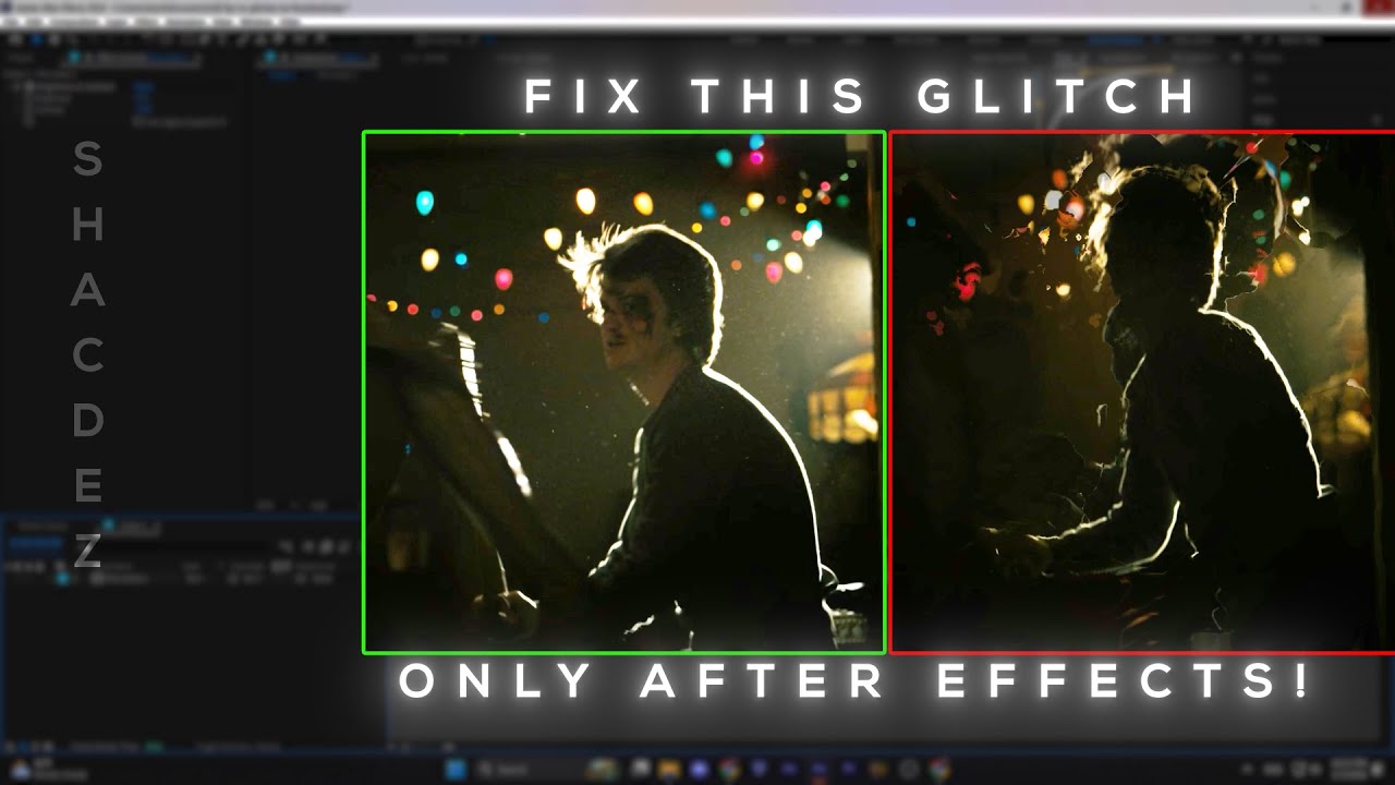 Fix Glitchy Frame Blending - After Effects Tutorial - YouTube
