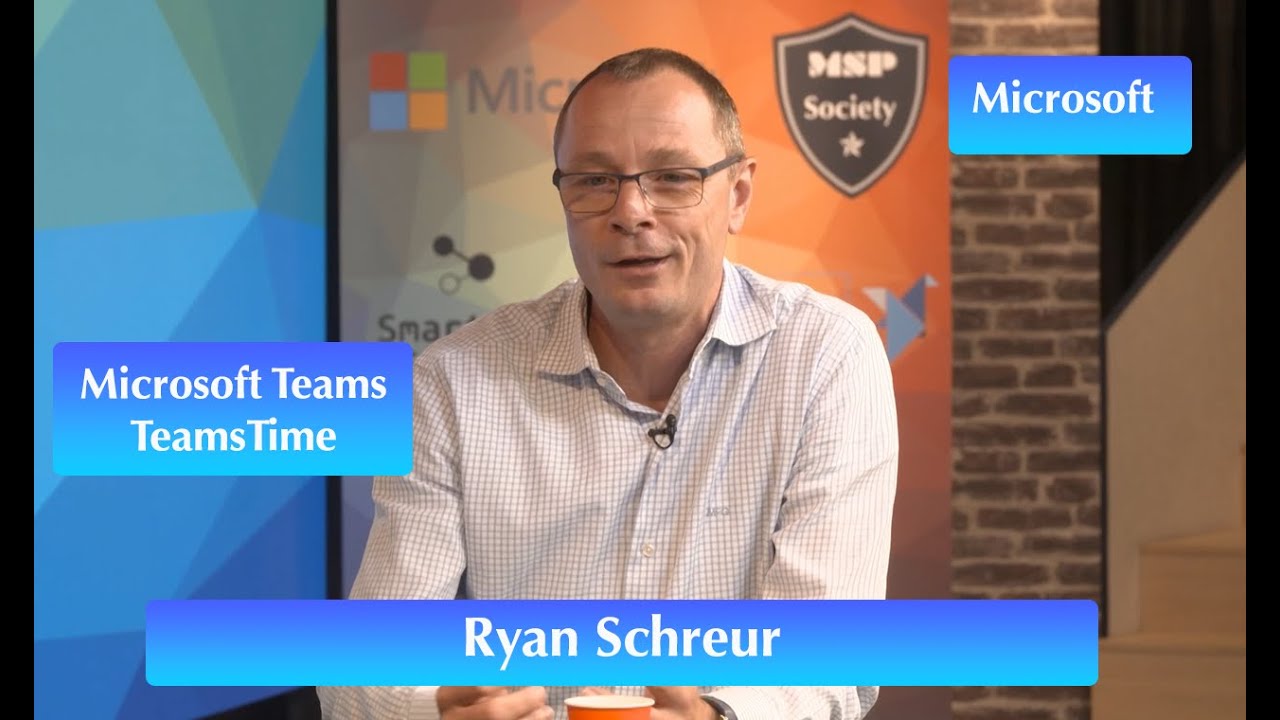 TeamsTime | Microsoft Teams met Ryan Schreur (Microsoft) - YouTube