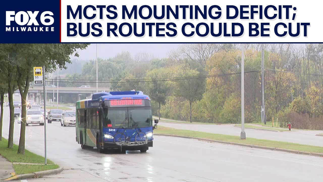 MCTS mounting deficit; bus routes could be cut, fares increased | FOX6 ...