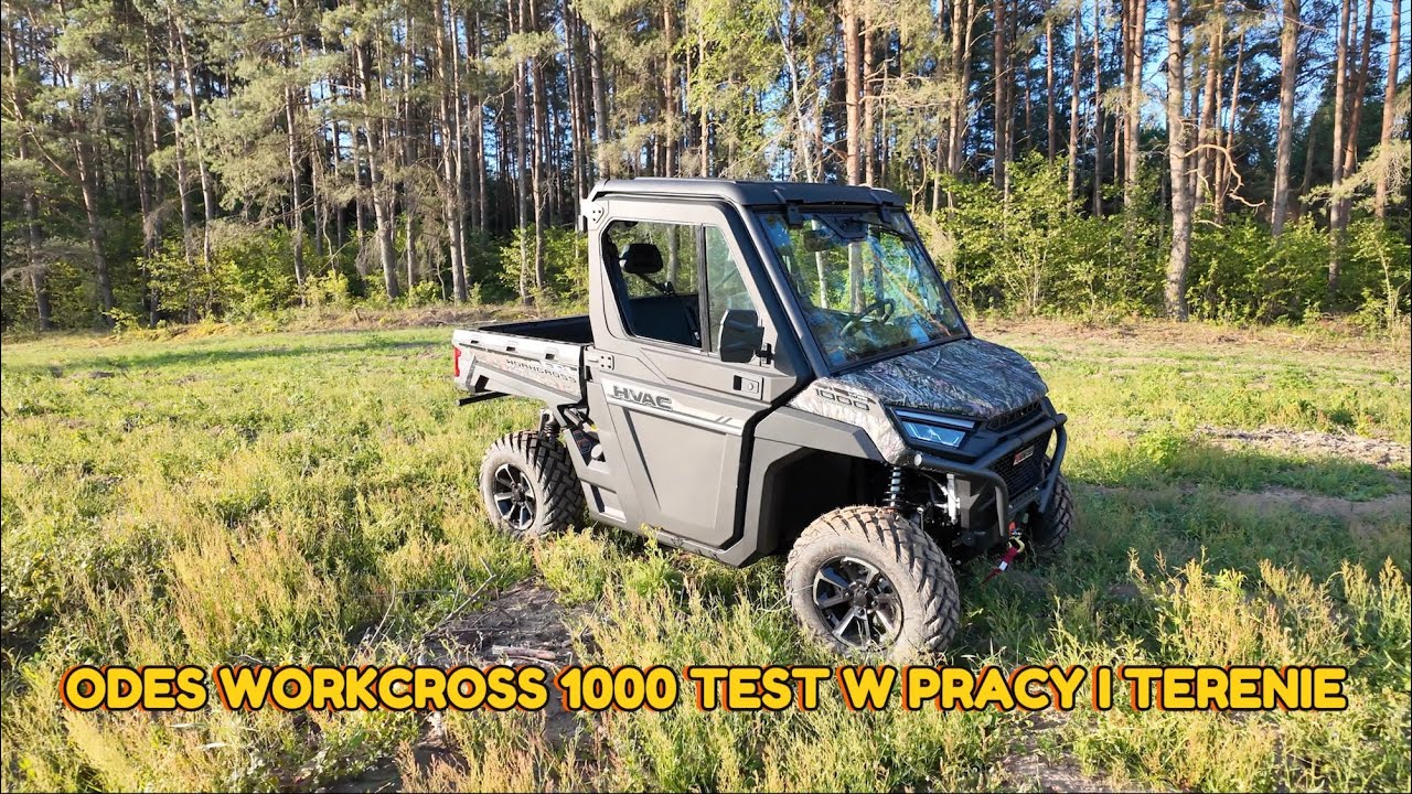 ODES WORKCROSS 1000 HVAC3 TEST W PRACY I TERENIE - YouTube