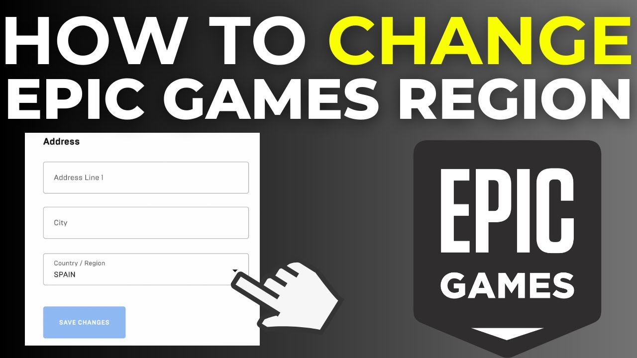 How To Change Epic Games Region (2025) - YouTube