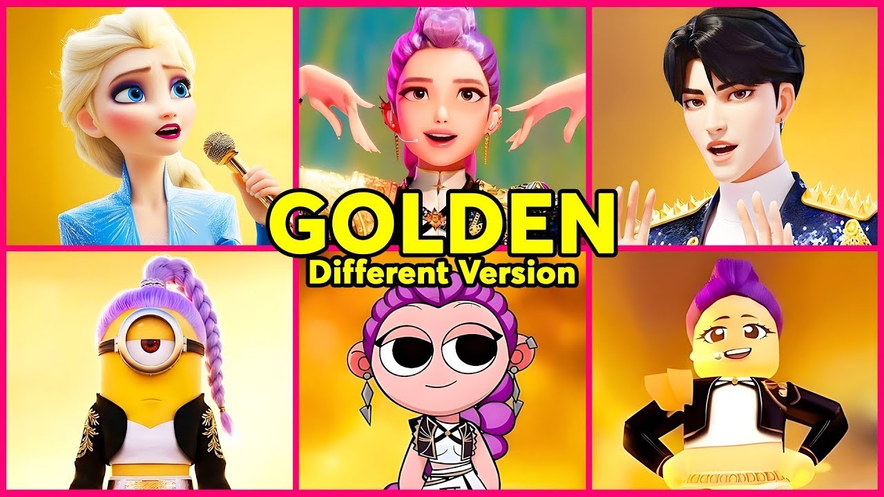 Song 'GOLDEN' Huntr/x Through Different Versions ~ Guess Who's Singing ...