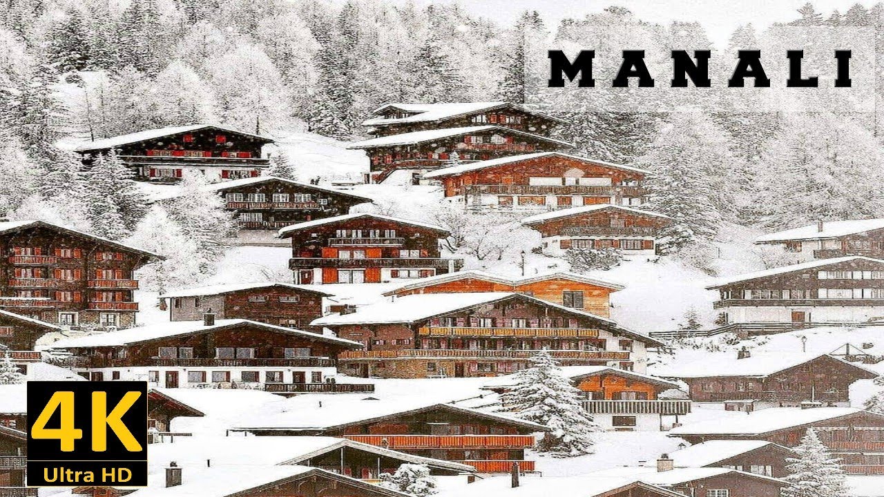Heavy Snowfall in Manali || Manali Tour 2020 || 4K Video || - YouTube
