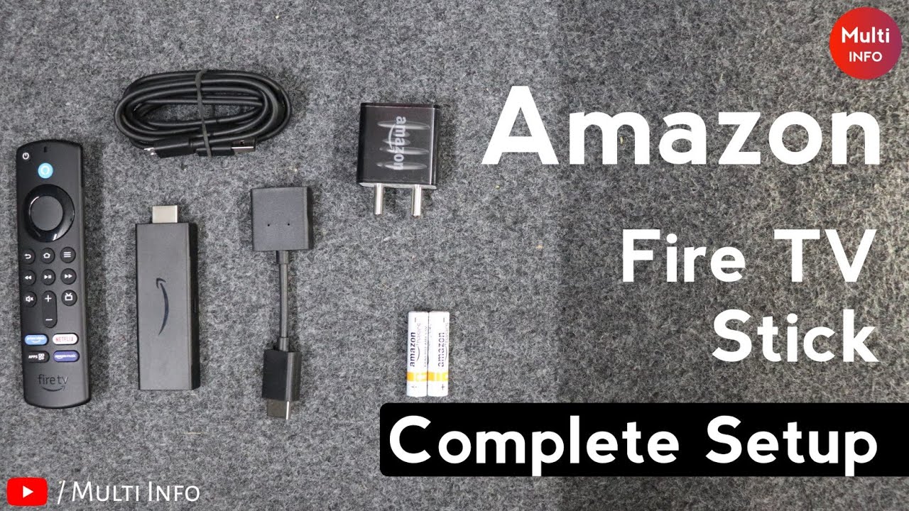 Fire TV Stick 3 Gen Setup | Unboxing And Review | Screen Mirroring ...