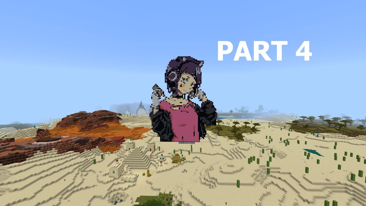 Minecraft Pixel Art: Kyoka Jiro From My Hero Academia Part 4 of 6 - YouTube