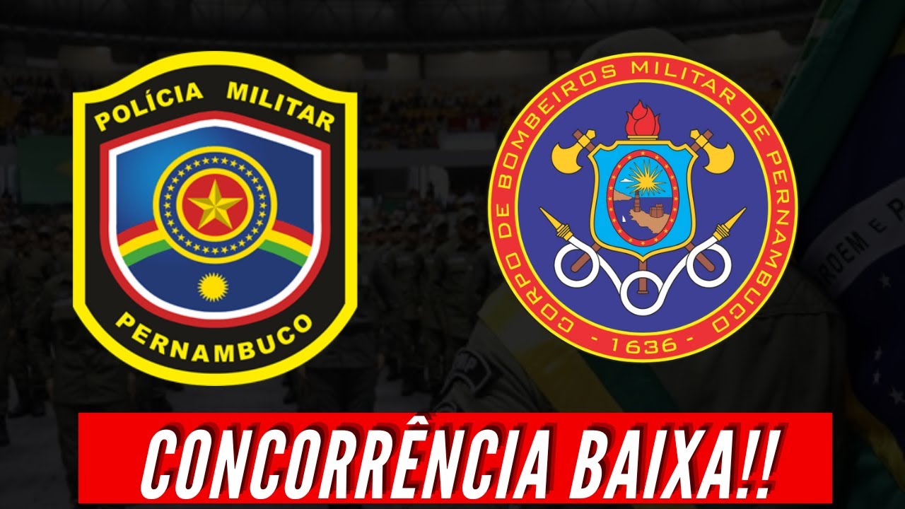 Concorrência PMPE/CBMPE - YouTube
