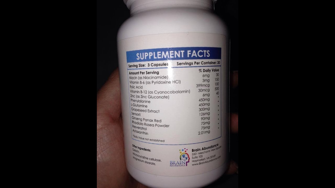 Sensoril - One of Brain Fuel Plus ' main Ingredients - YouTube