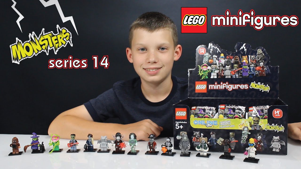 LEGO minifigures Monsters Series 14: Complete set of 16 #71010 - YouTube