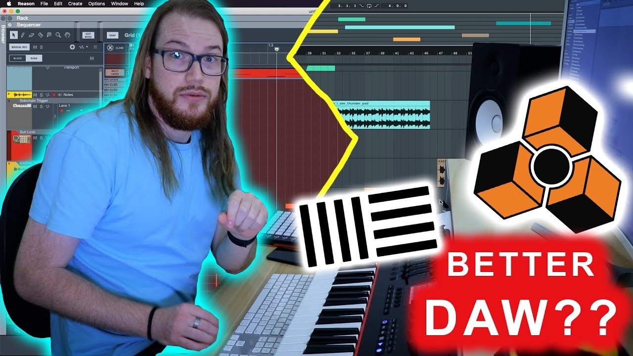 The BEST arrangement view and sequencer?? **Ableton 10.1 vs Reason 10.4** - YouTube