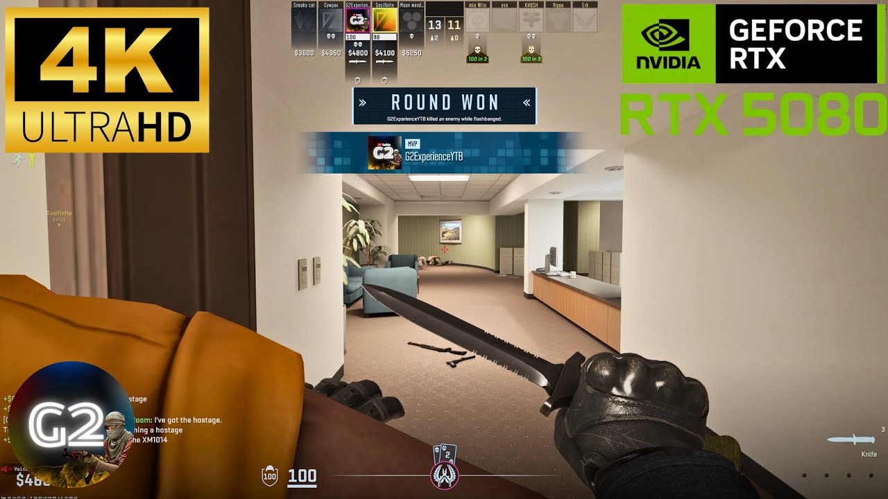 CS2 Ranked 4K - [No Commentary] - Max settings - Office - YouTube