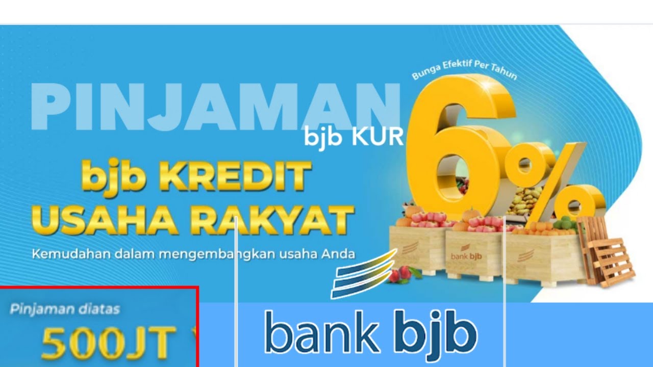 PERSYARATAN PINJAMAN KUR BANK BJB TERBARU 2022 - YouTube