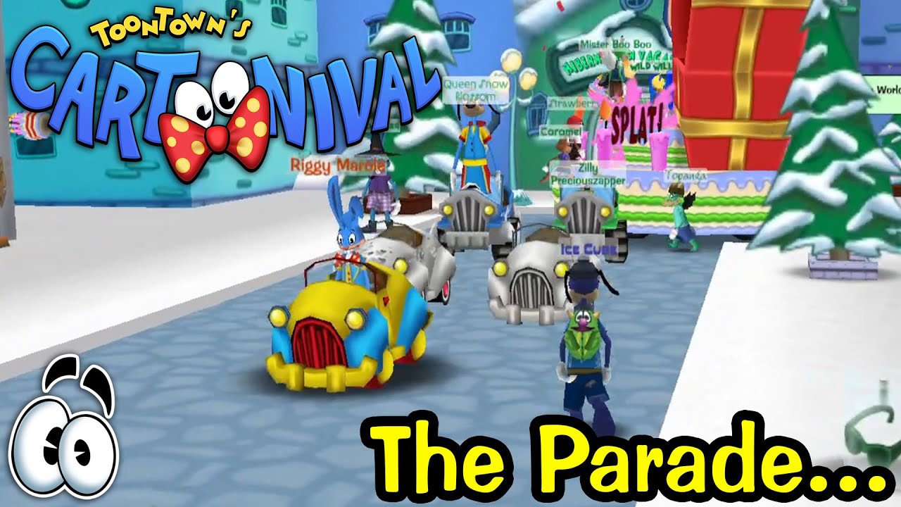 Joining Riggy Marole's Cartoonival Parade | Toontown Rewritten - YouTube