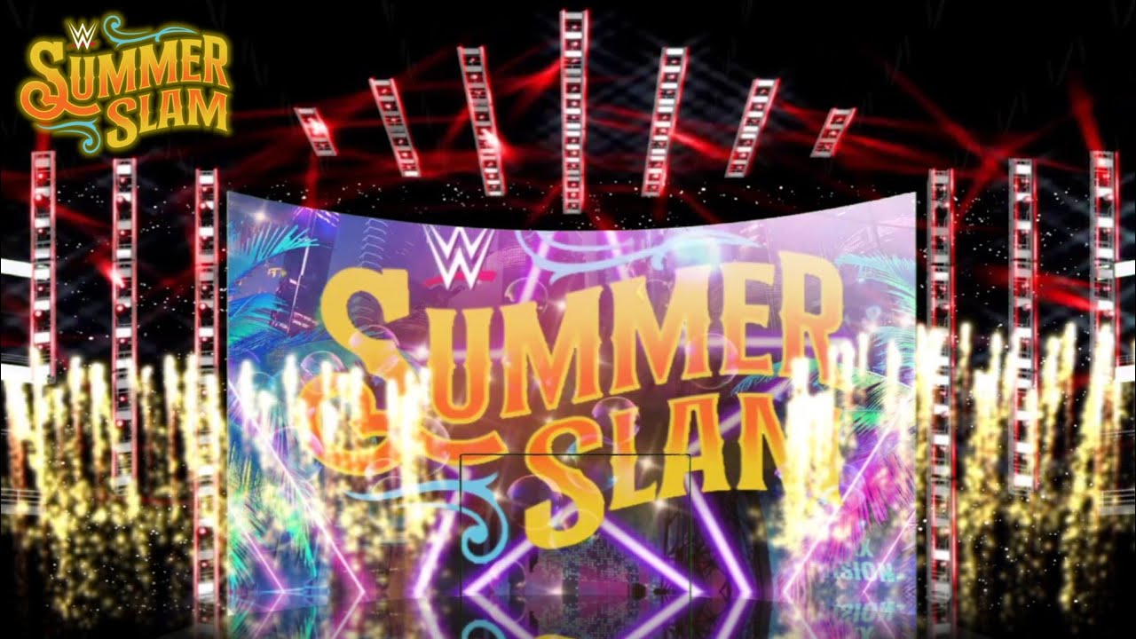WWE SUMMERSLAM 2022 concept Stage - YouTube