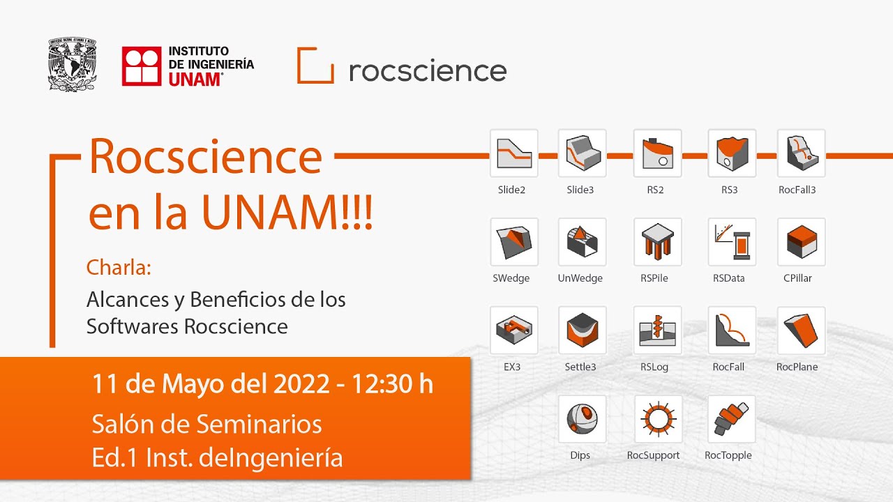 Alcances y Beneficios de los Softwares Rocscience - YouTube