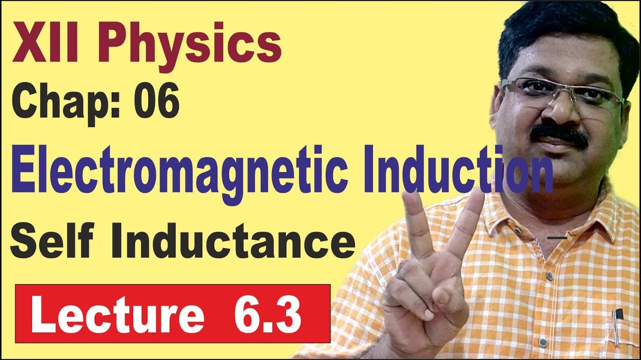 Self Inductance, Electromagnetic Induction, EMI, Class 12 physics ...