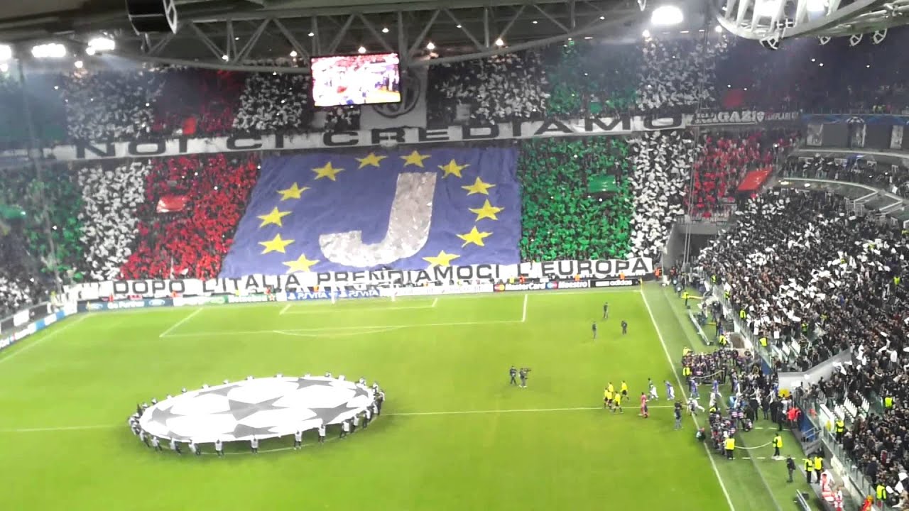 Juve chelsea spettacolare coreografia - YouTube
