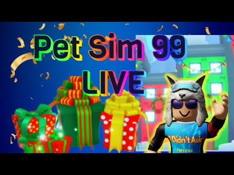 Pet Sim 99 LIVE - Christmas Update and Mini Games - YouTube
