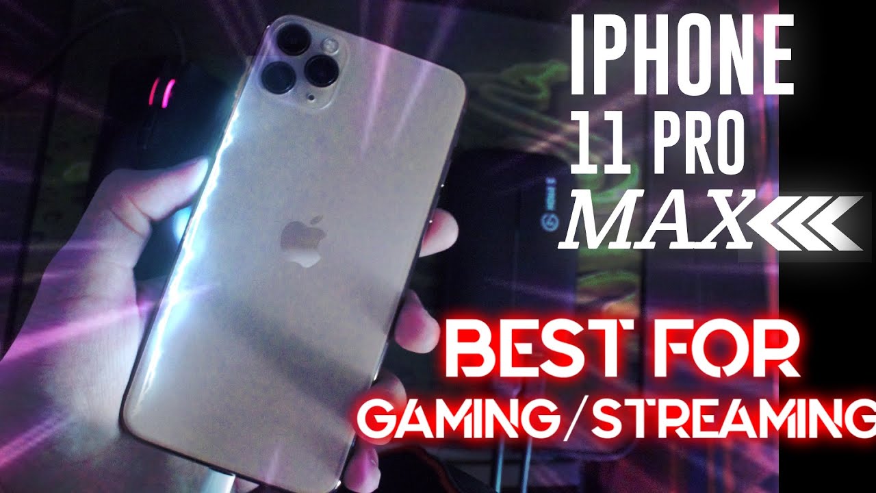Best phone for gaming/streaming | HDR + EXTREME 60fps | iPhone 11 pro ...