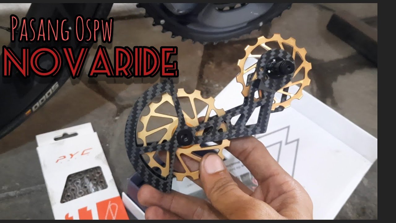 Pasang OSPW Novaride Untuk Rd Ultegra R8000 - YouTube