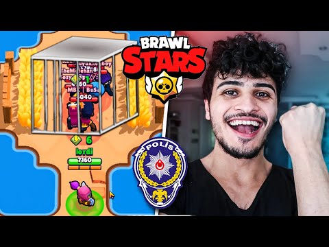 ÖZEL MOD! BRAWL STARS HAPİSHANE komutçu LORD OF MURAT