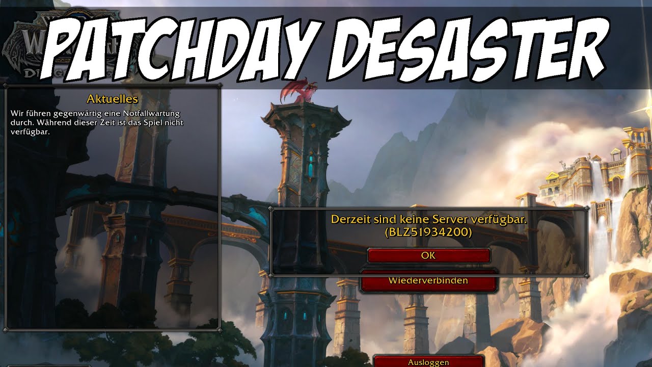 NIX ging mehr: Der Patchday von Patch 10.1.5 war ein Desaster für Blizzard - YouTube