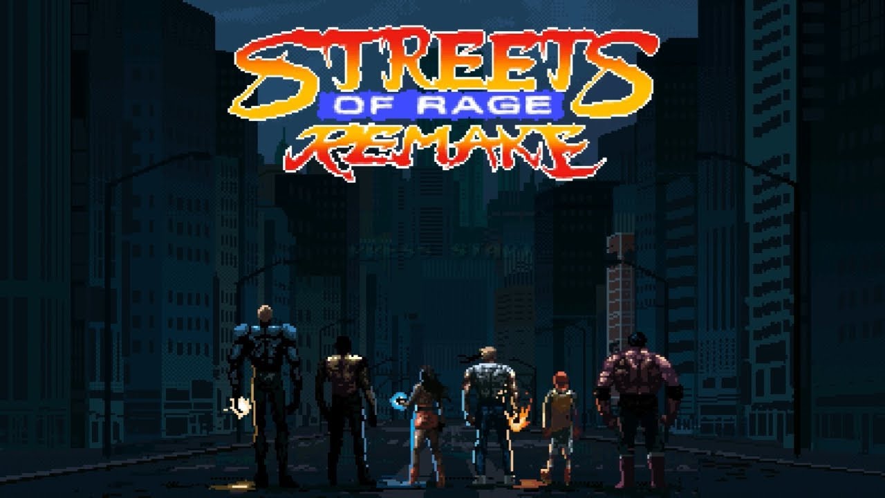 PC - Streets of Rage Remake v5.2 'Intro & Gameplay' - YouTube