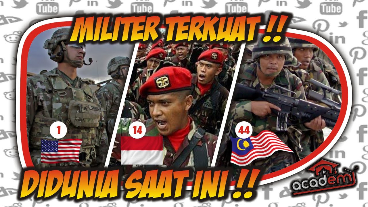 Top 7 Negara Militer Terkuat di Dunia | Indonesia Masuk Daftar Negara ...
