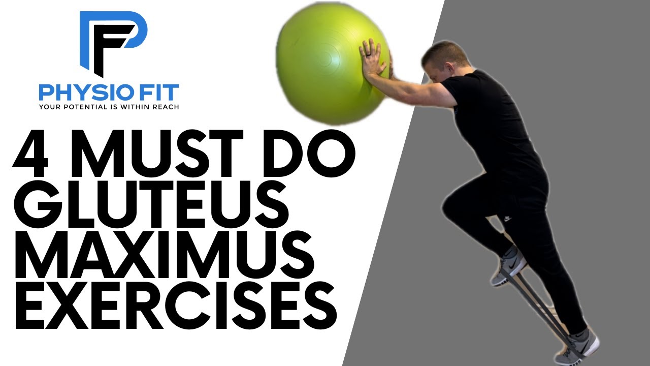 4 MUST DO Gluteus Maximus Activation Exercises | By a Doctor of ...