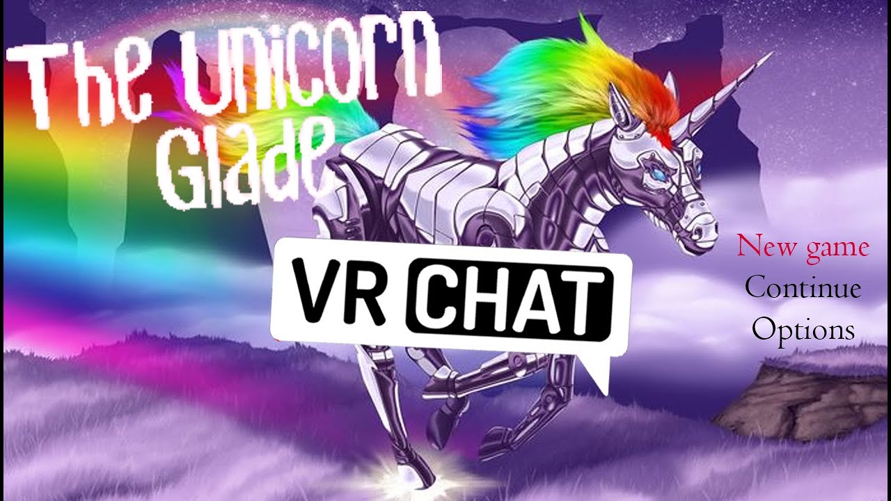 VRChat | My little horror ( The unicorn's Glade ) - YouTube
